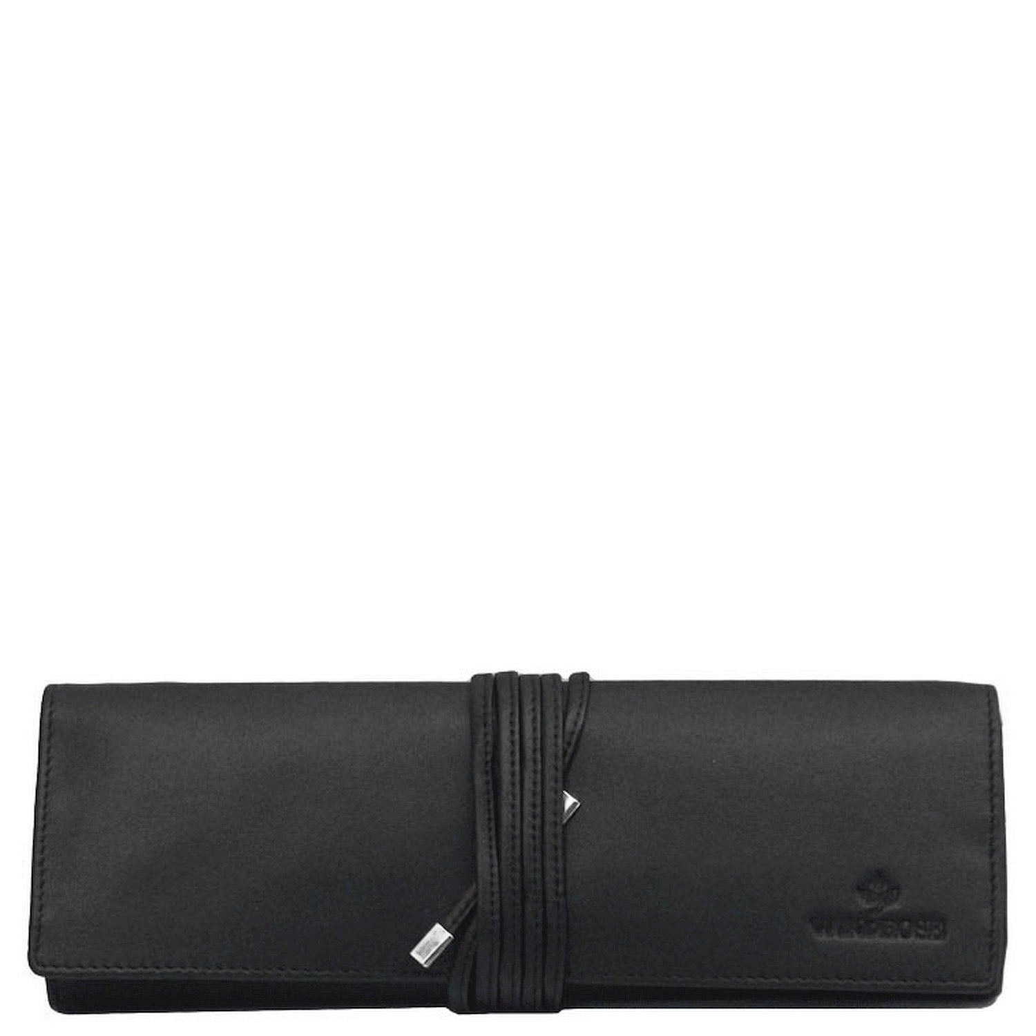 "Windrose Nappa Jewelry Roll 23.5 cm in Black" – Markenkoffer
